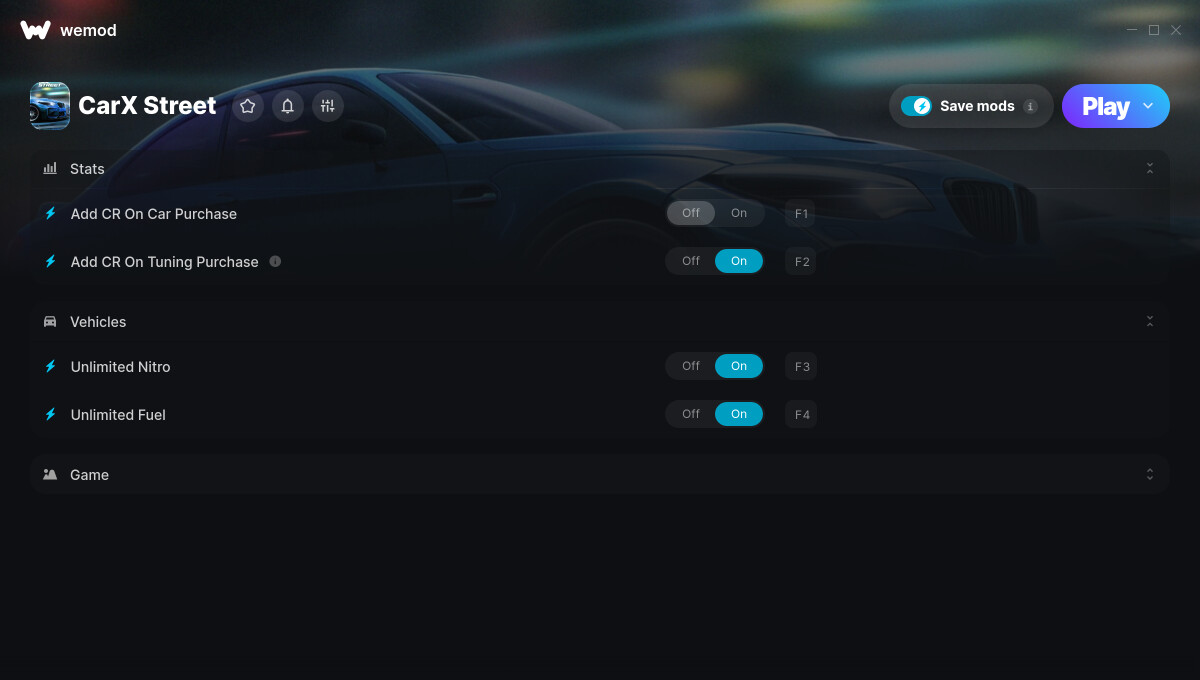 CarX Street Cheats and Trainer for Steam - Trainers - WeMod Community