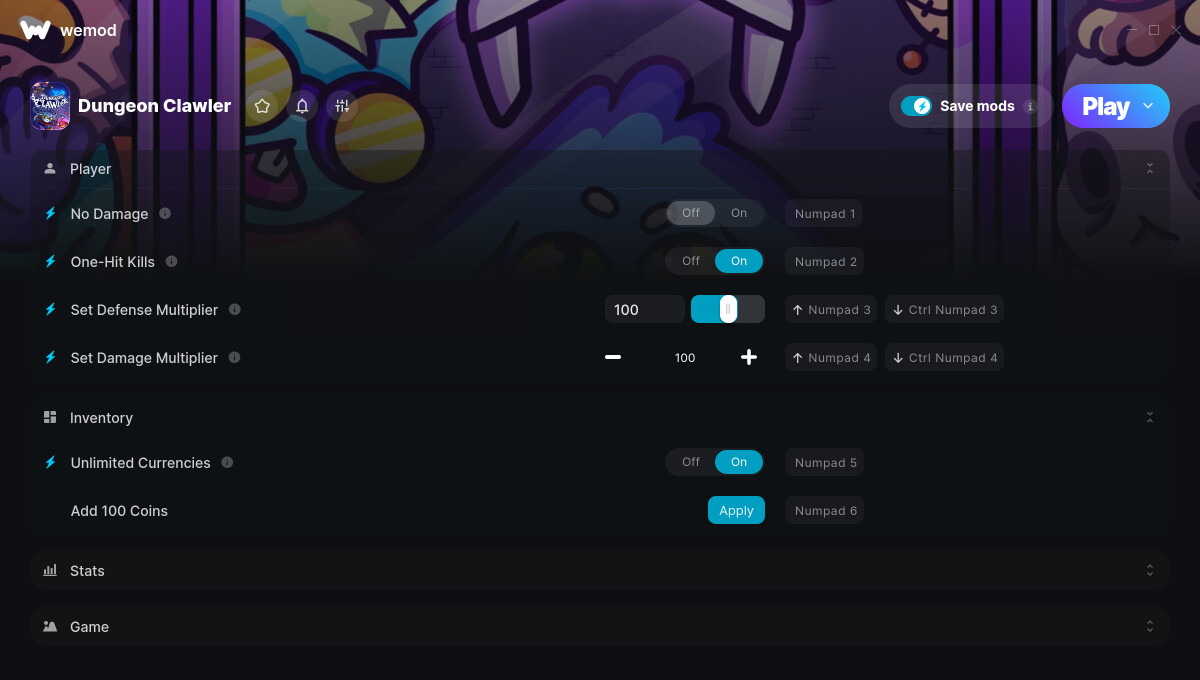 Dungeon Clawler Cheats and Trainer for Steam - Trainers - WeMod Community