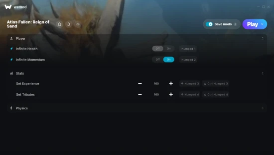 Atlas Fallen: Reign of Sand Cheats & Trainers for PC | WeMod