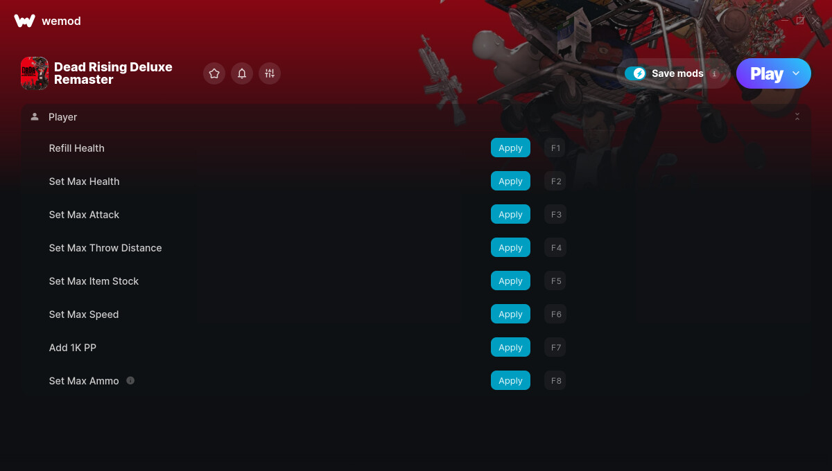 Dead Rising Deluxe Remaster Cheats and Trainer for Steam - Trainers - WeMod Community