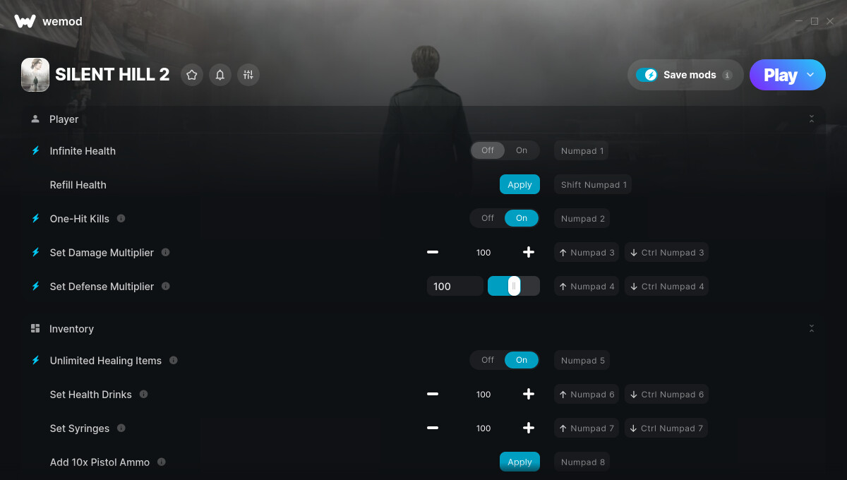 SILENT HILL 2 Cheats and Trainer for Steam - Trainers - WeMod Community