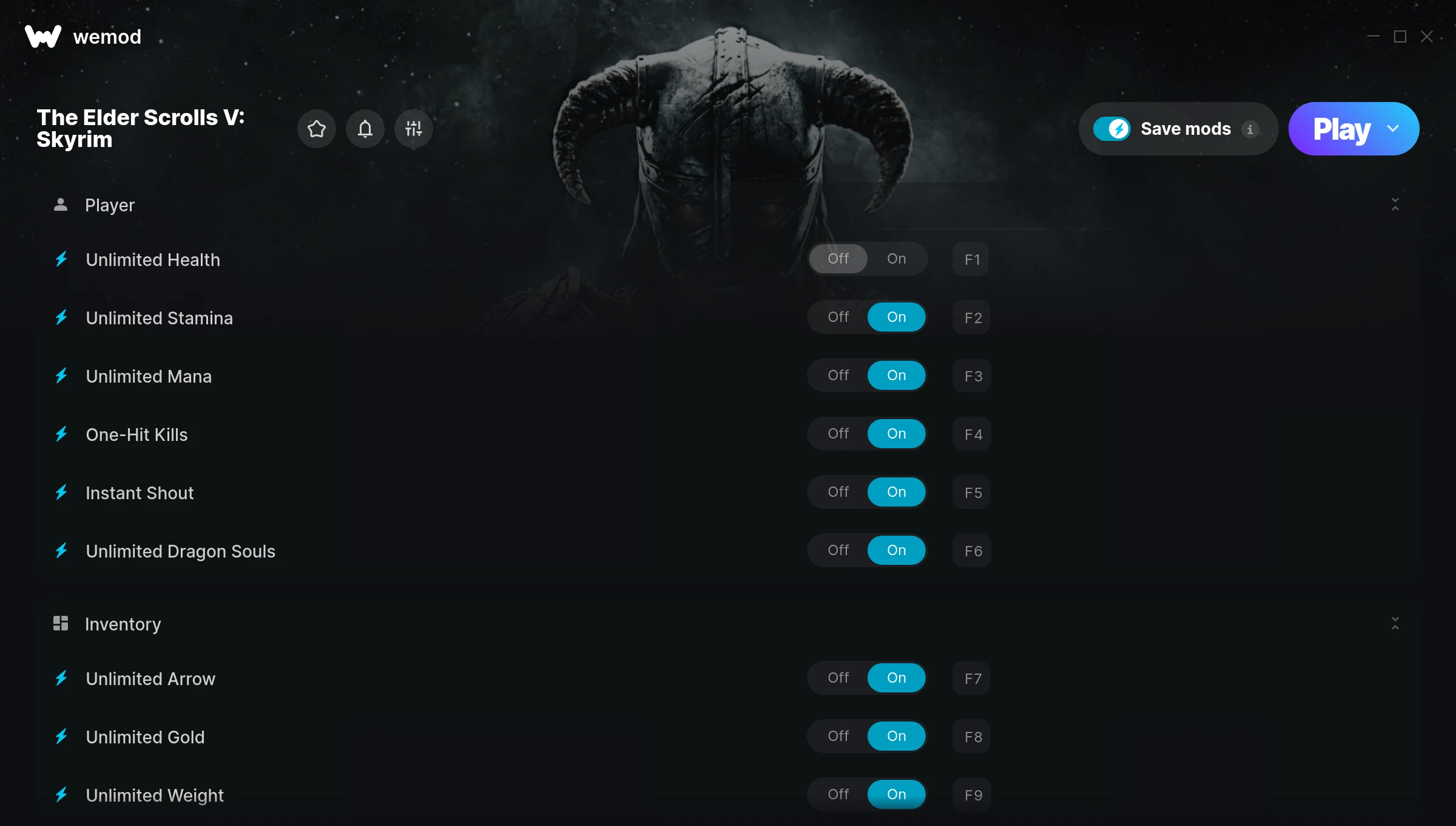 The Elder Scrolls V: Skyrim Cheats & Trainers for PC | WeMod