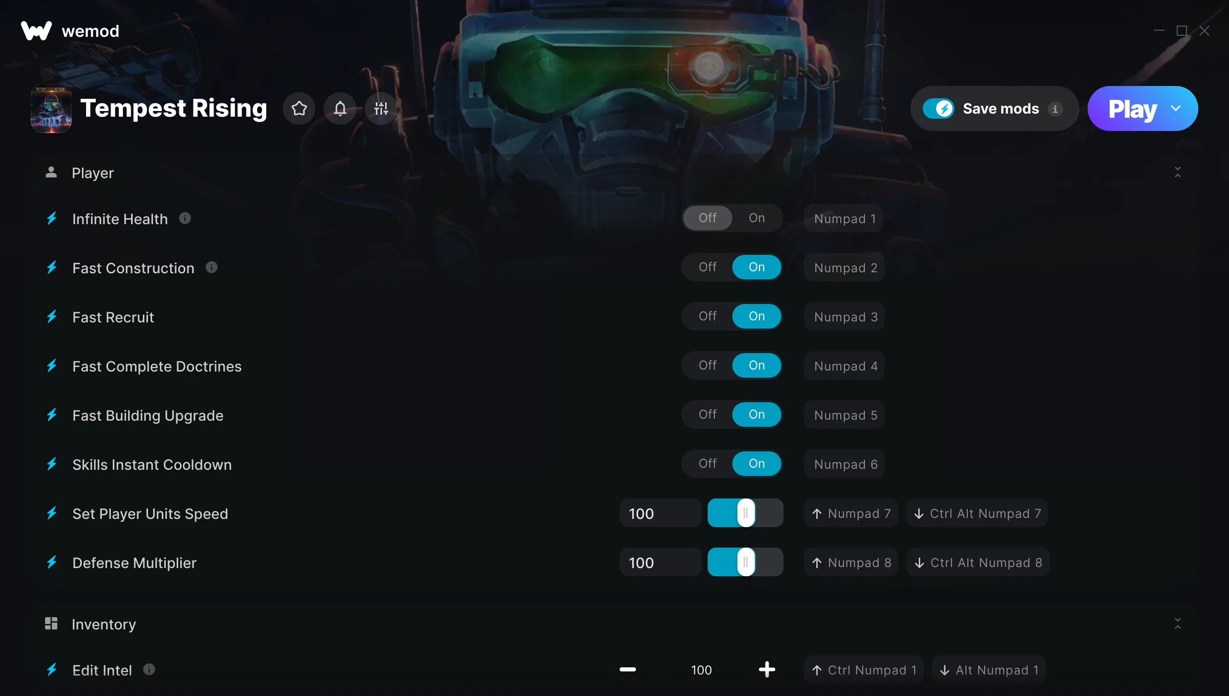Tempest Rising Cheats & Trainers for PC | WeMod