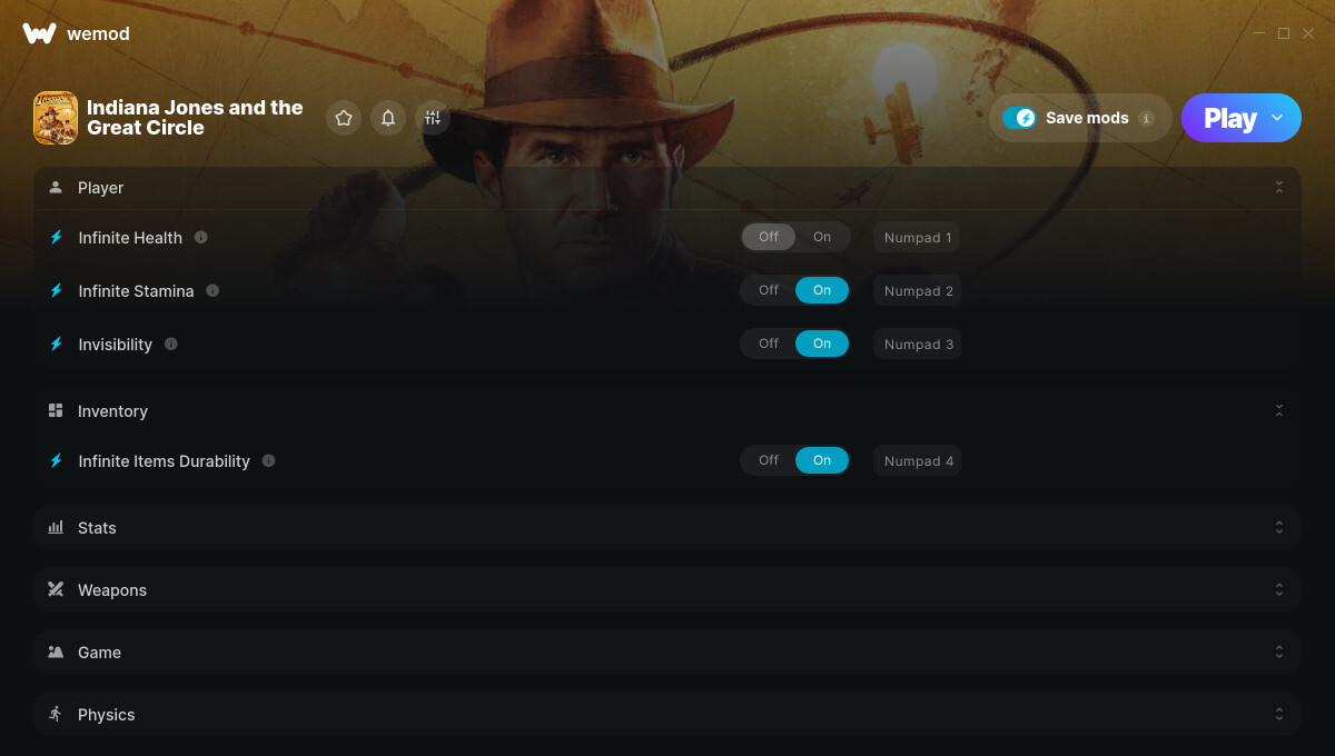Indiana Jones and the Great Circle Cheats and Trainer for Steam ...