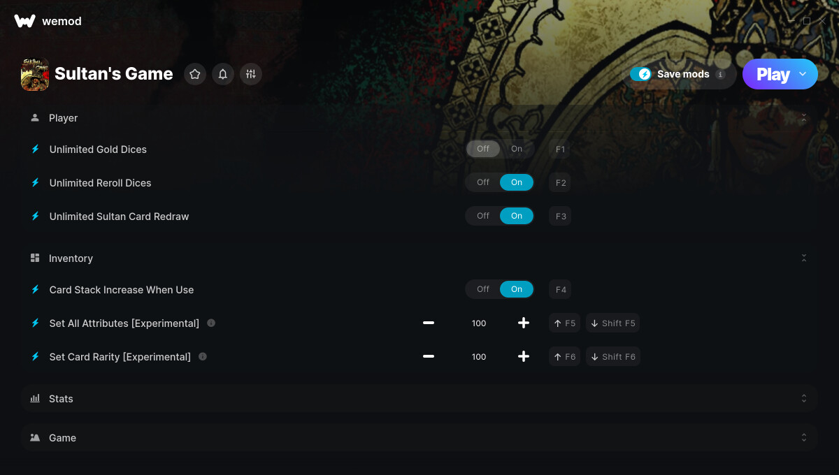 Sultan's Game Cheats and Trainer for Steam - Trainers - WeMod Community