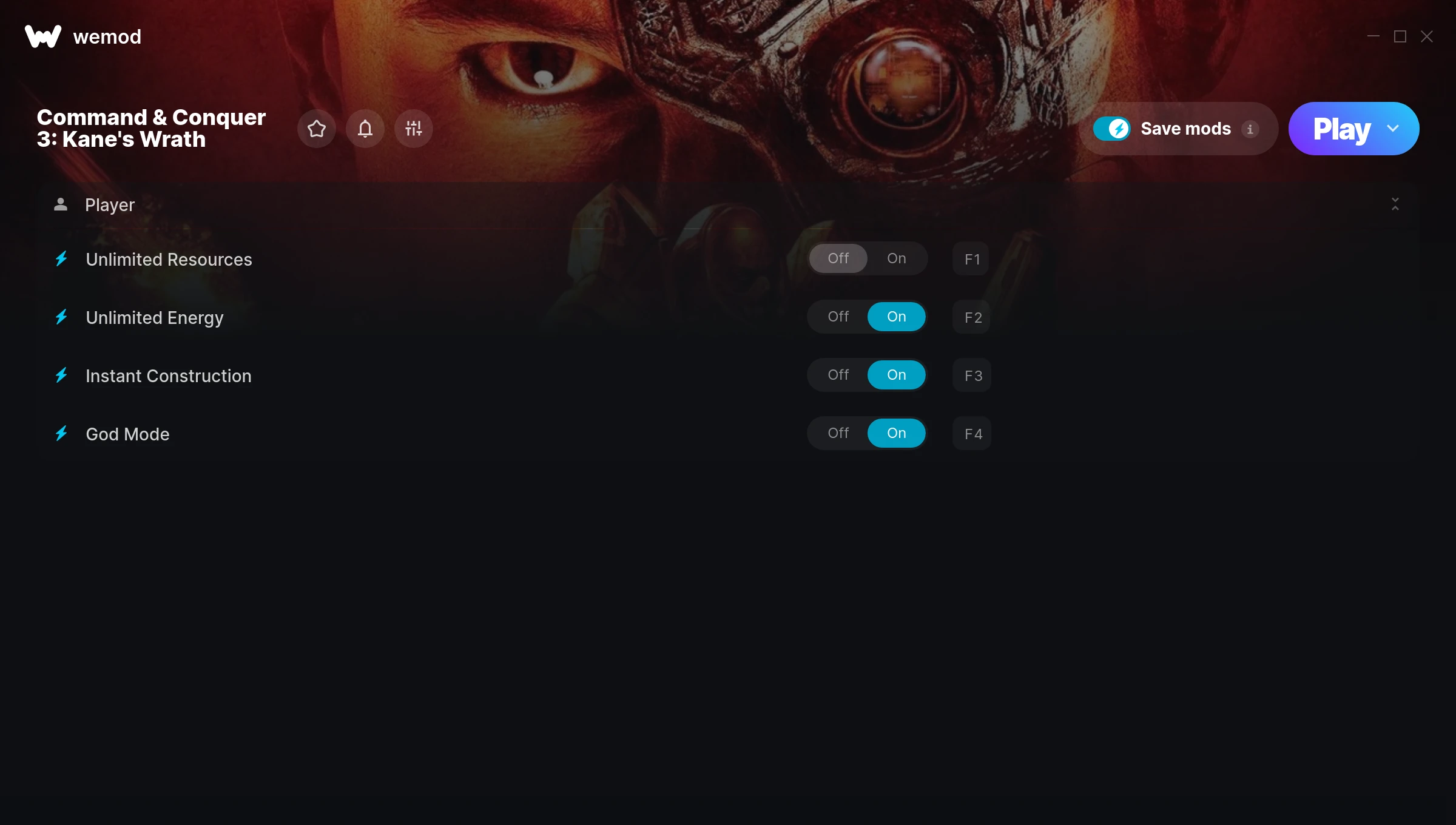 Command & Conquer 3: Kane's Wrath Cheats & Trainers for PC | WeMod